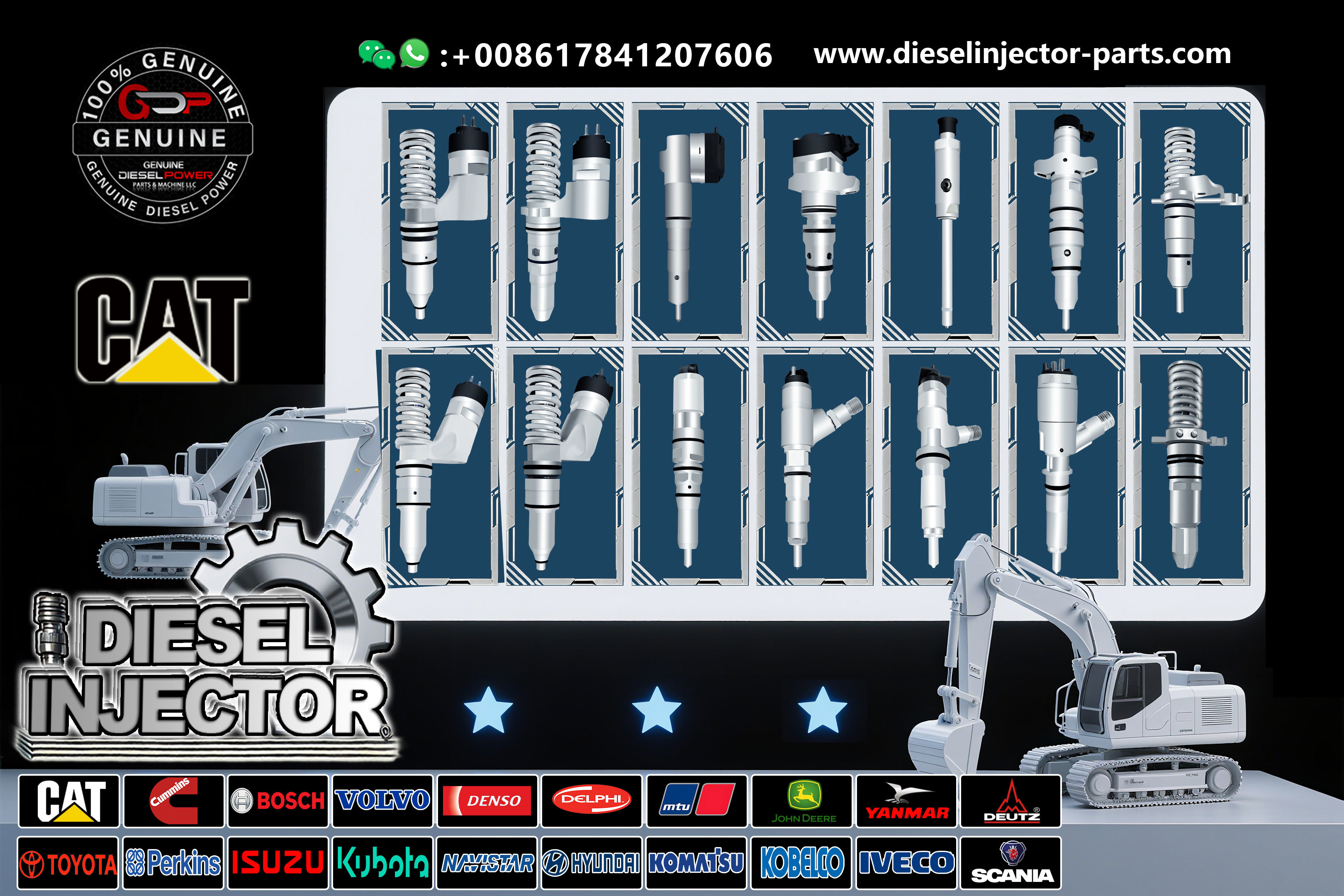 Common Issues with Caterpillar Diesel Injector 7E-6408（7E6408） and ...