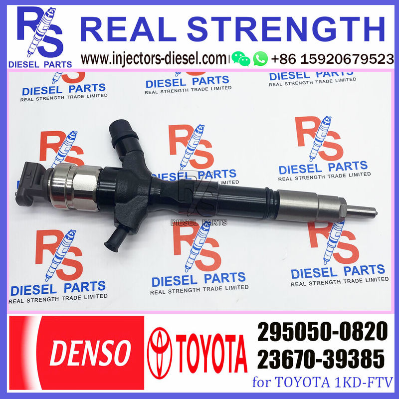 23670-30380 TOYOTA Fuel Injector 295050-0820 For Toyota Dyna 1KD-FTV D ...