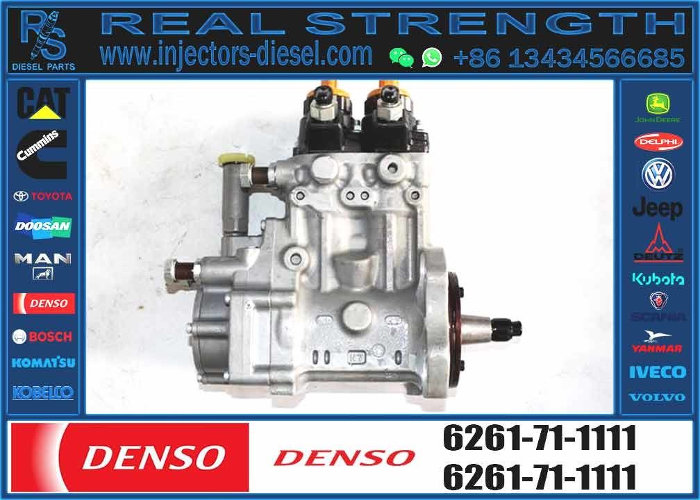Excavator Fuel Injection Pump 6261-71-1111 Fuel Injection Pump for Koma ...