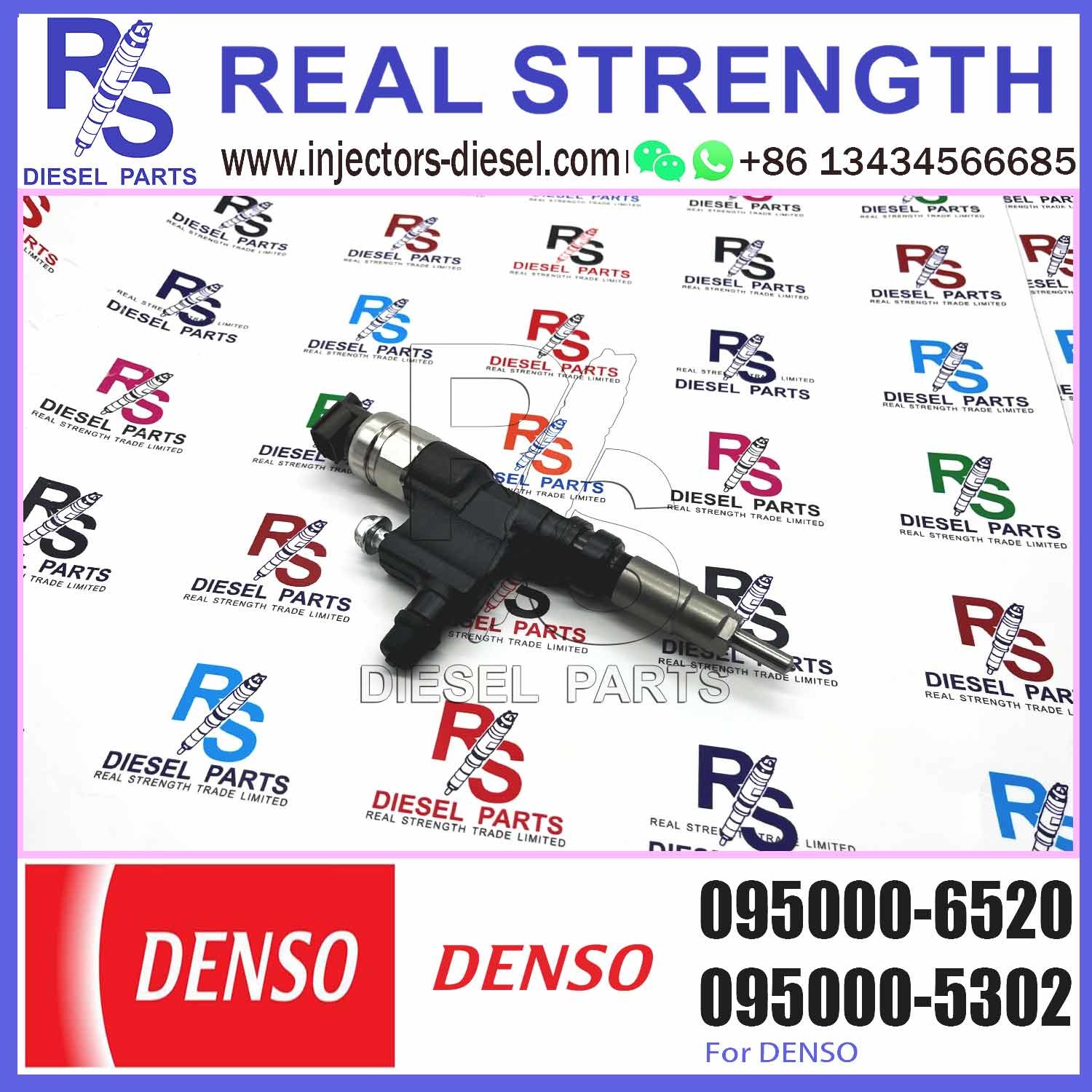 common rail injector 095000-6521 095000-6520 9709500-652 injector for ...